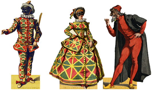 Herlekin, Arlecchino, Zanni, Truffa, Tatterdemalion – La Croisette